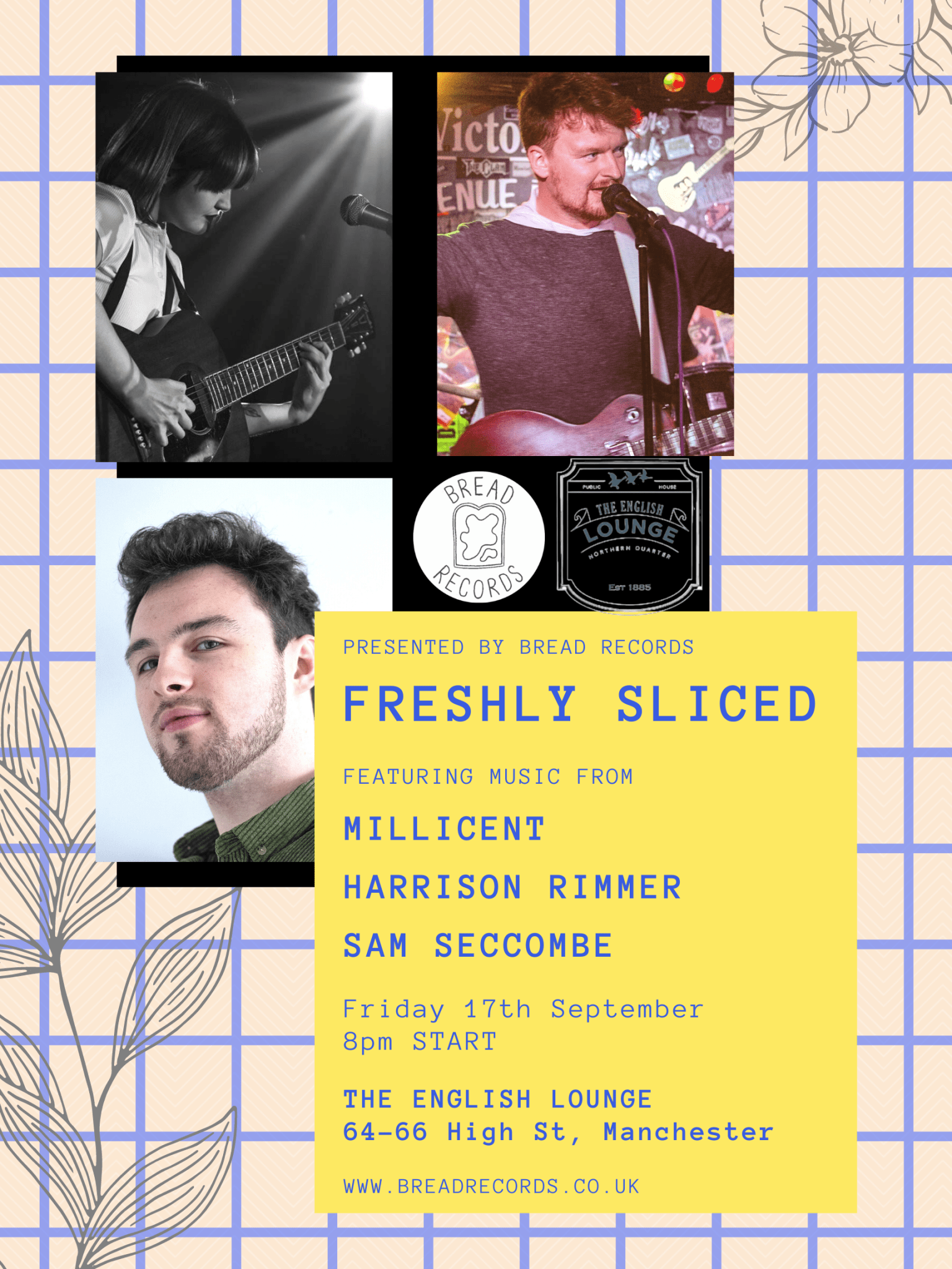 Freshly Sliced: MILLICENT / Harrison Rimmer / Sam Seccombe 🍞 – Bread ...